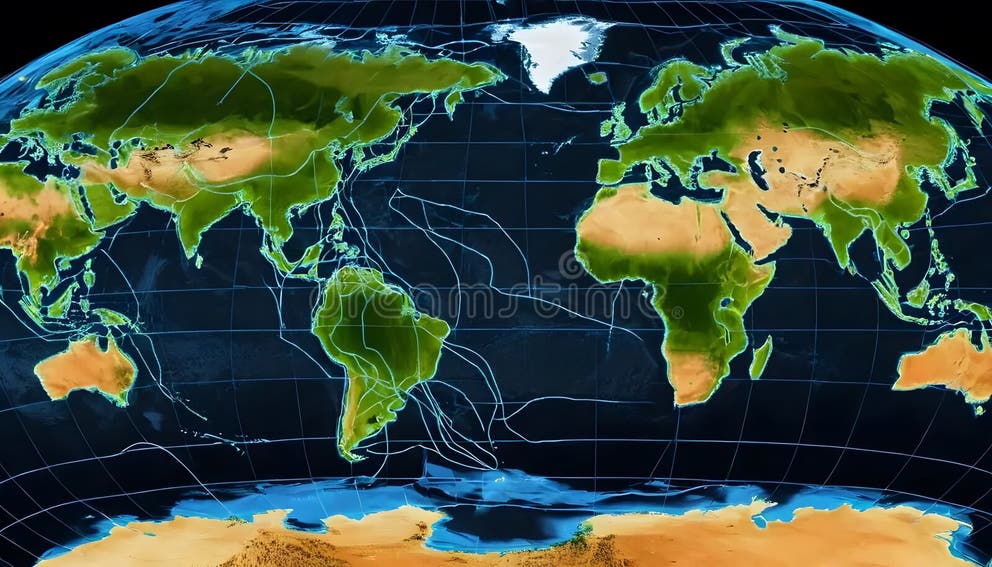 Global Tectonic Plates Map: Earth S Dynamic Crust and Continental Drift ...