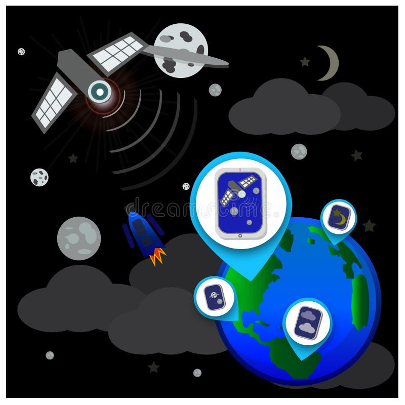 Global Telecommunications - Illustration Stock Illustration ...