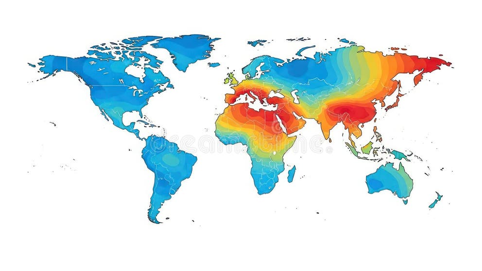 Temperature Heat Mapvisualization Stock Illustrations – 1 Temperature ...