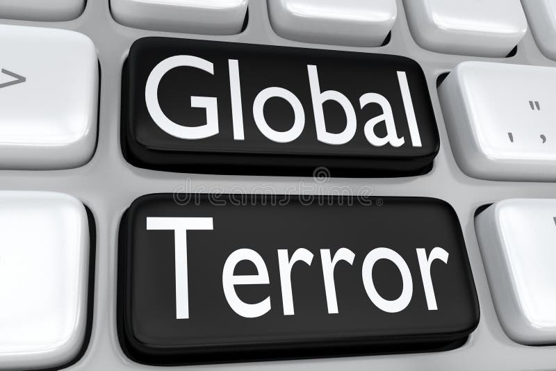 Nuclear Button concept stock illustration. Illustration of bomb - 107861043