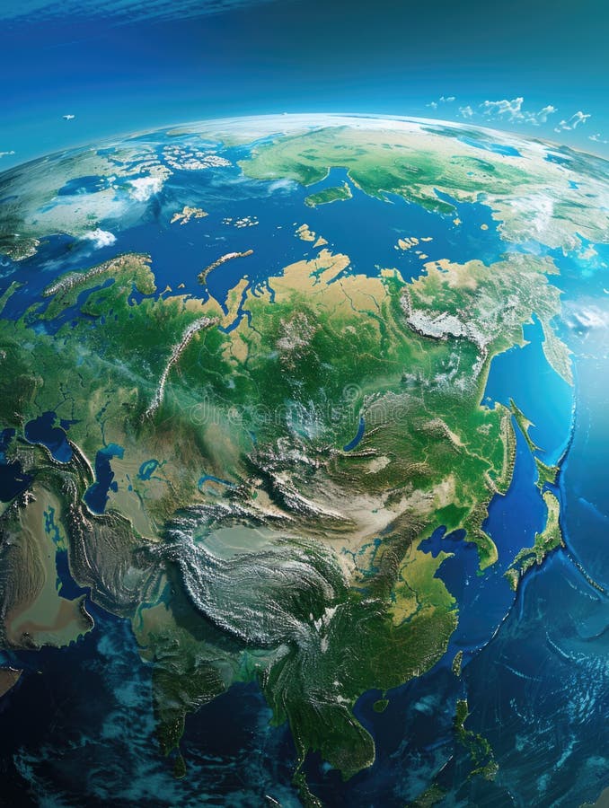 Global Topographical Map stock image. Image of continents - 367169577