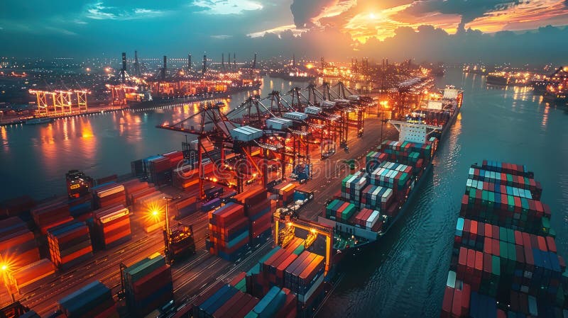 Global Trade Forces: Abstract Market Dynamics Representation Stock ...