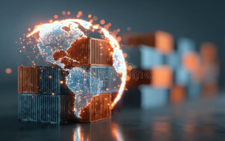 Global Trade Network Represented through Interconnected Cargo ...