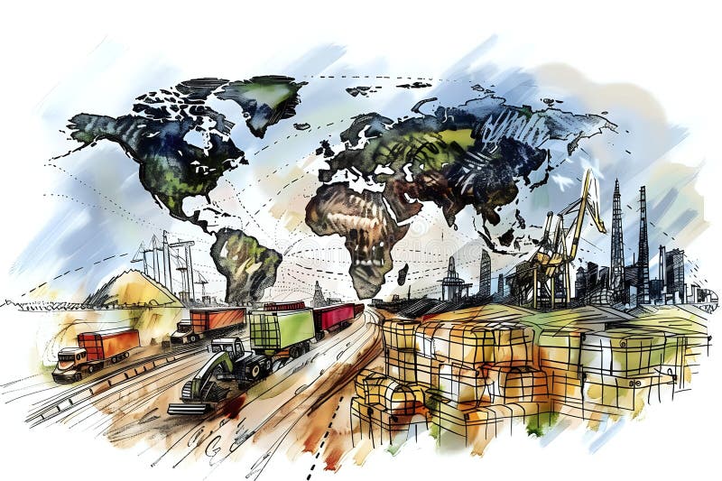 Global Trade: a Visual Journey of Cargo Transportation Across ...