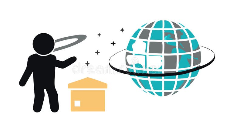 Global Transformation World Evolution Icon Change Progress, Vector ...