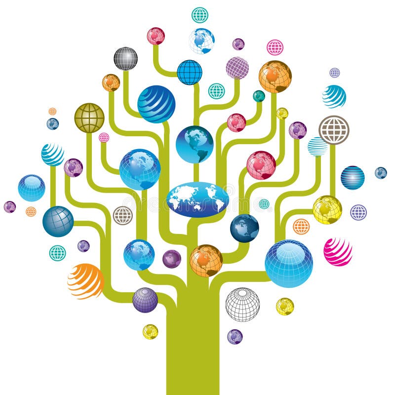 Globe stock vector. Illustration of earth, plan, outline - 1023868