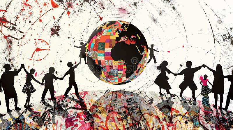 Global Unity Dance stock photo. Image of community, harmony - 320581042