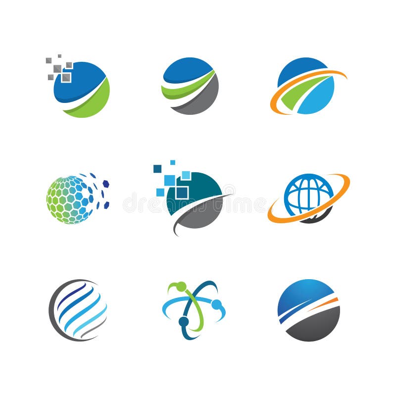 Global vector icon stock vector. Illustration of global - 174993219