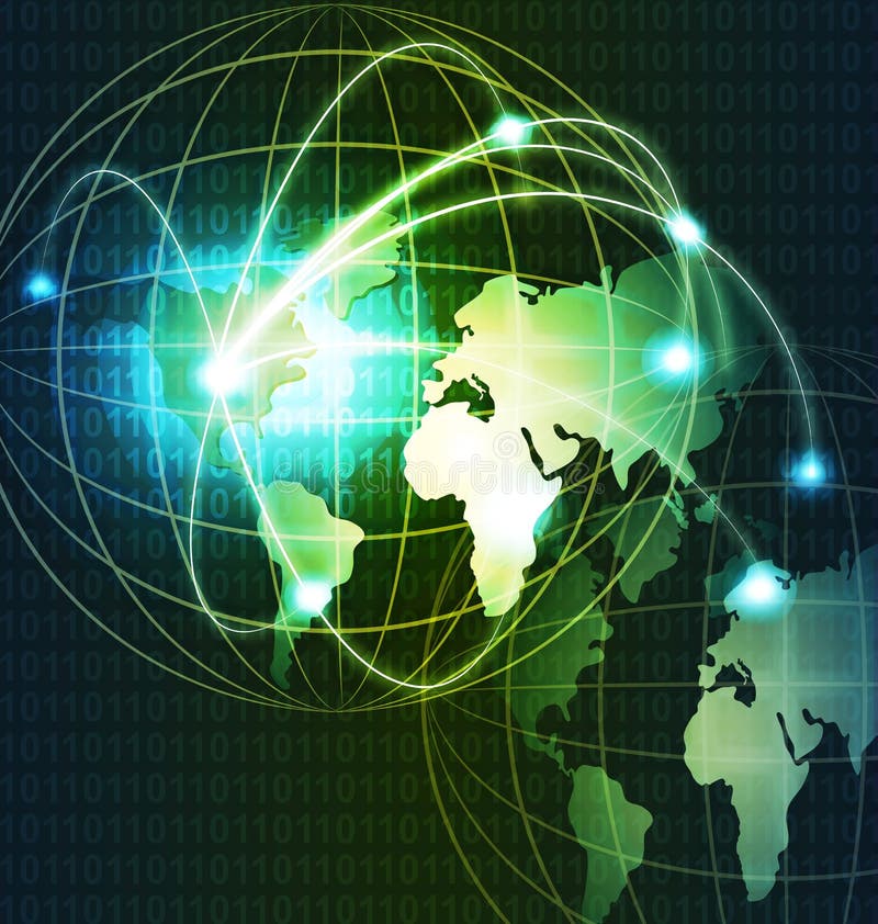 Global stock illustration. Illustration of energy, modern - 42283178