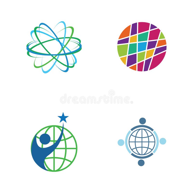 Global Vector Logo Illustration Design Template Stock Vector ...