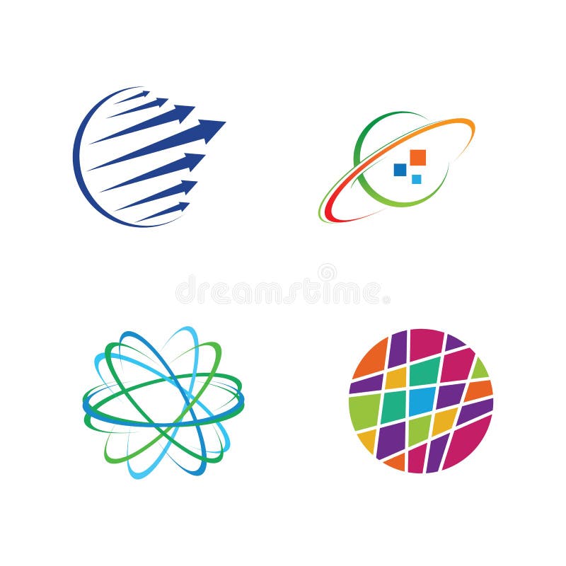 Global Vector Logo Illustration Design Template Stock Vector ...