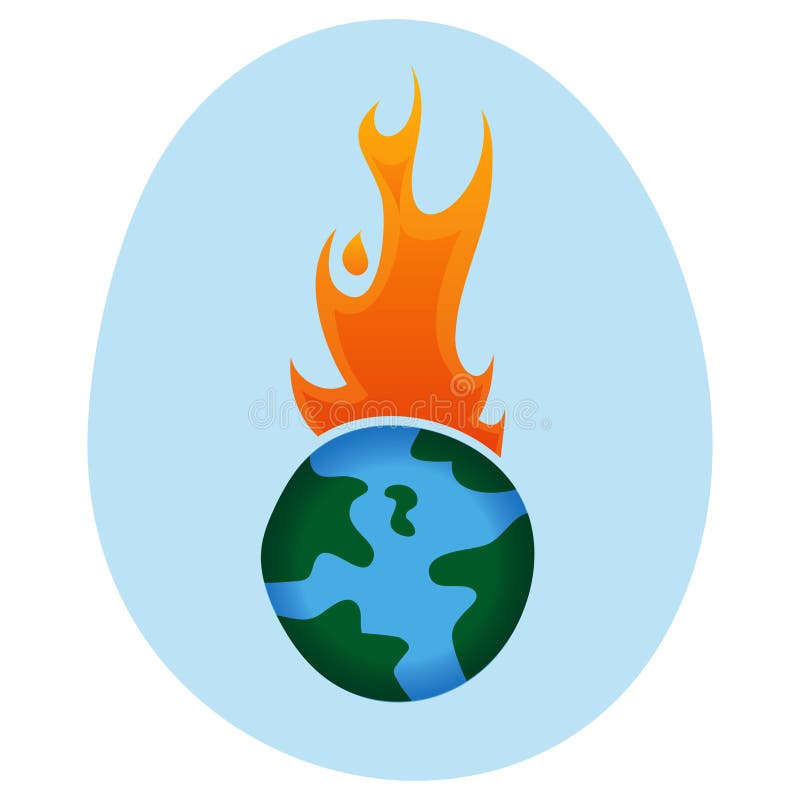 World On Fire Clipart