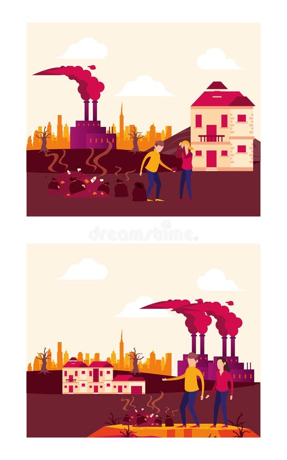 Garbage Scenes Stock Illustrations – 117 Garbage Scenes Stock ...
