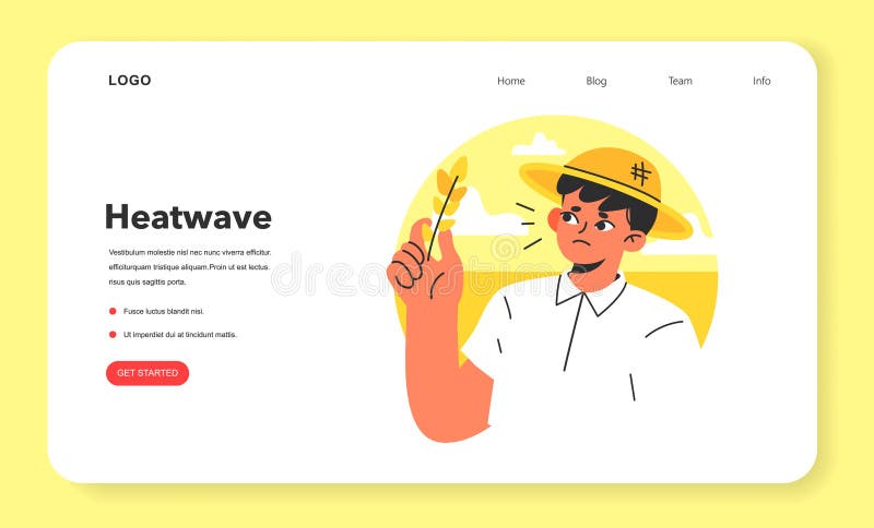 Global Warming Causing Climate Change and Abnormal Heat Wave Stock ...