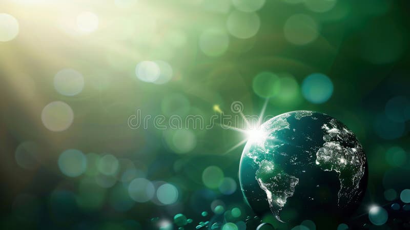 Global Warming and Climate Change Concept Background Stock Photo ...