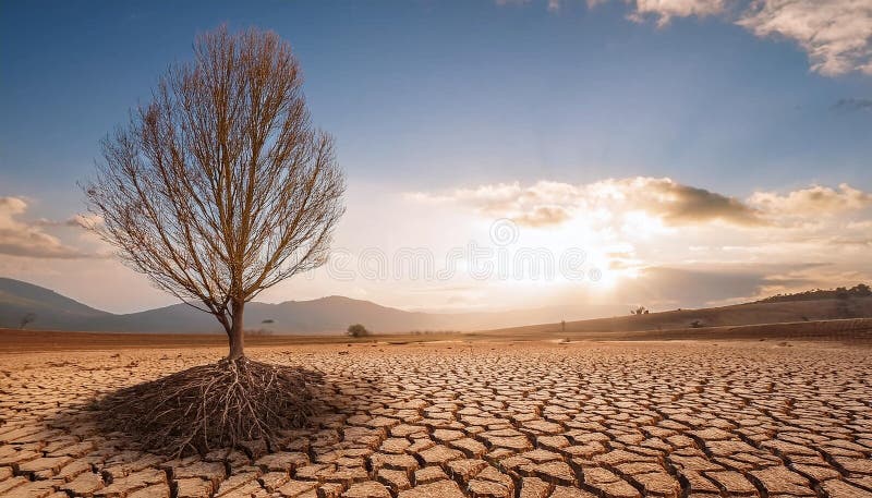 Global Warming and Climate Change Dead Tree in the Landscape ...
