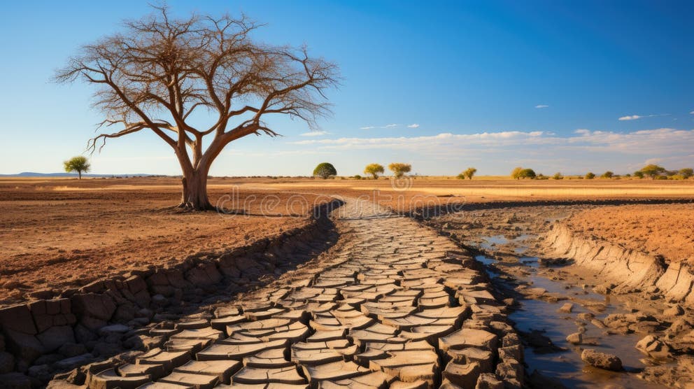 Global Warming Climate Change Environment Drought, Ai Stock ...