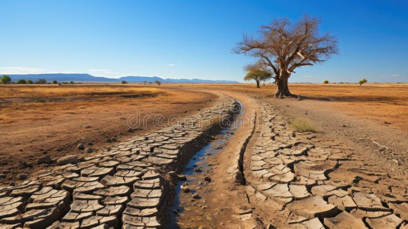 Global Warming Climate Change Environment Drought, Ai Stock ...