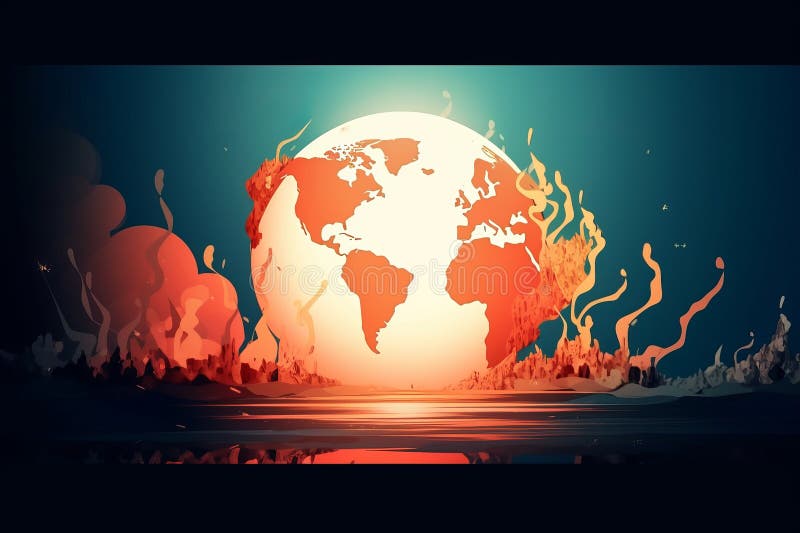 Global Warming and Climate Change , Environmental Problem Banner ... Global Warming and Climate Change , Environmental Problem Banner ...