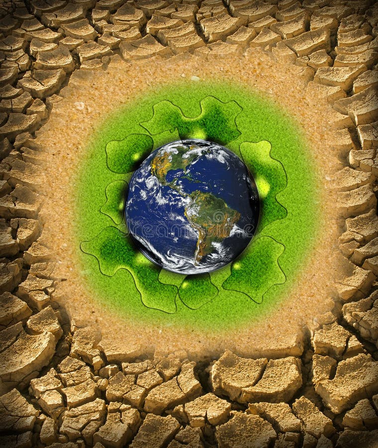 Global warming concept stock illustration. Illustration of environment ...