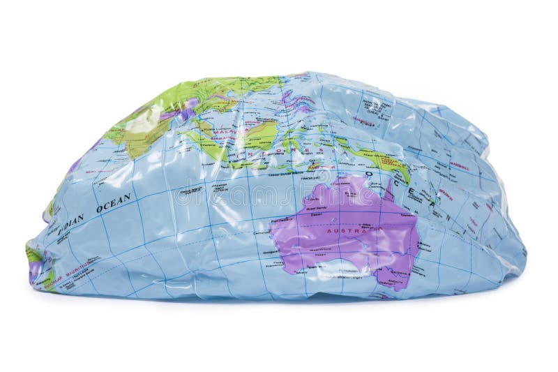 Global warming concept stock photo. Image of deflated - 70066160