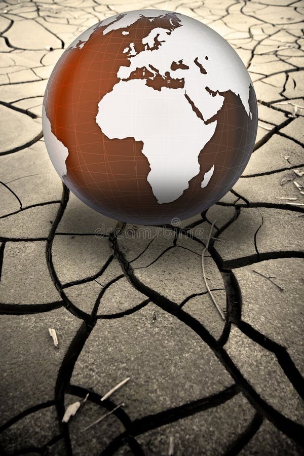 Global Warming Concept - Photo Composition with Image from NASA Stock ...