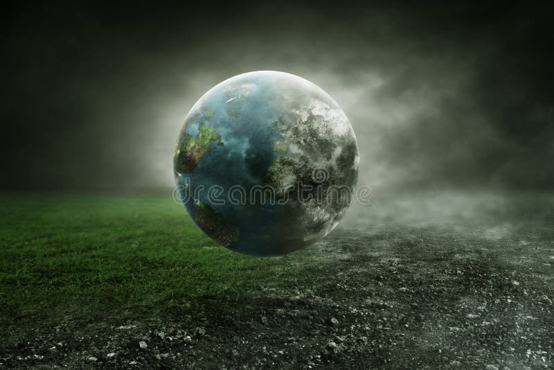 Global Warming. Earth Climate Changes Stock Image - Image of heat ...