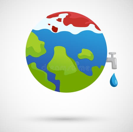 Global Warming Earth Sweat Stock Illustrations – 168 Global Warming ...