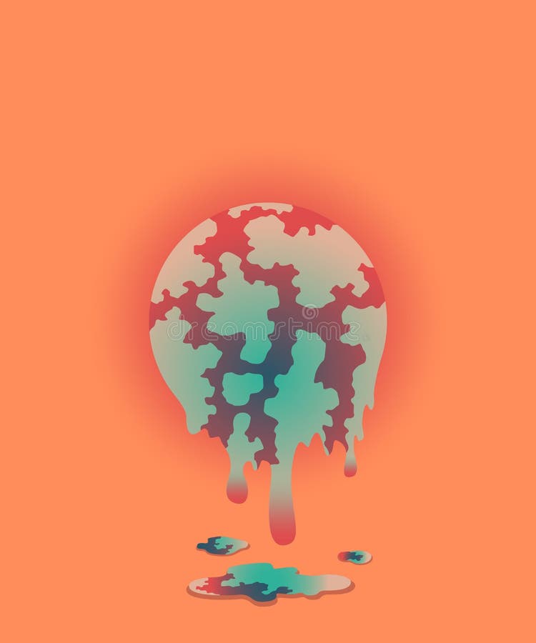 stock vector. Illustration of overheat, world, vector - 53313808