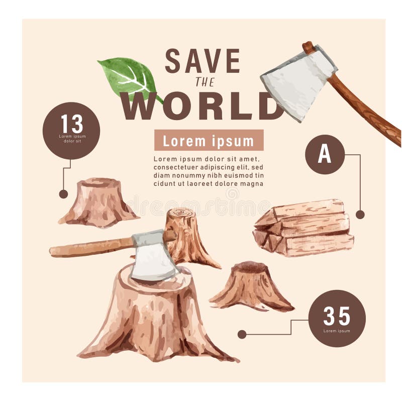 Global Warming and Pollution, Save the World, Infographic Data ...