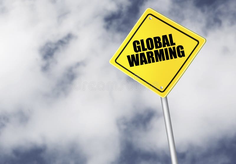 Global warming sign stock image. Image of path, heat - 47338227