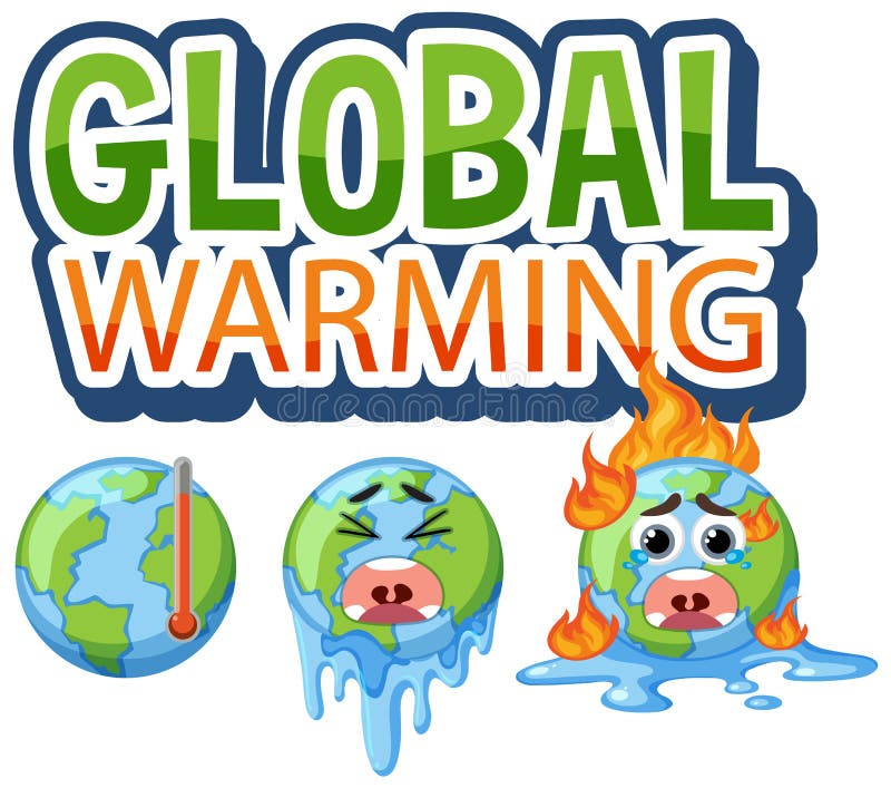 Global Warming Vector Concept Stock Vector - Illustration of ecology ...