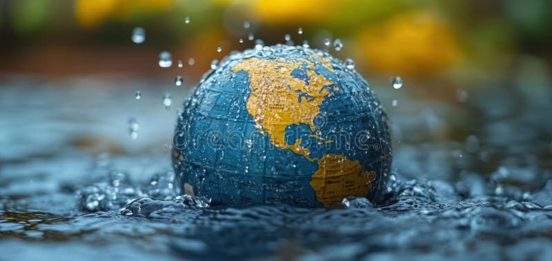 Global Water Awareness Concept. Interconnectedness of Water Resources ...