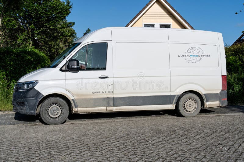 Global Wind Service van editorial image. Image of hauler - 323785105