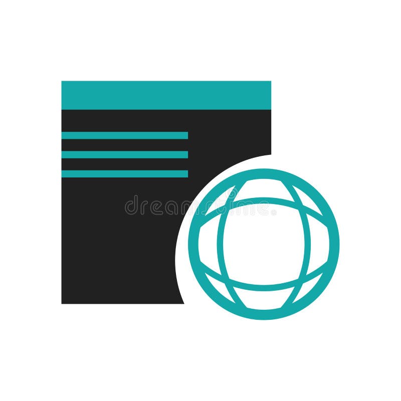 Global Window Interface Icon From User Interface Outline Collection ...