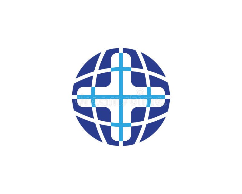 Global World Icon Logo Template Vector Stock Vector - Illustration of ...
