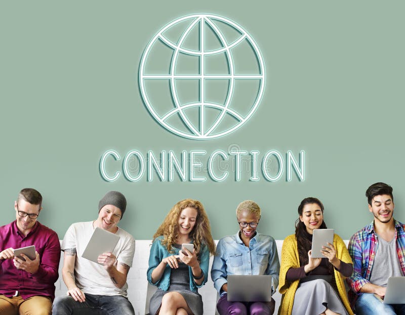 Global Worldwide Connection World International Concept Stock Image ...