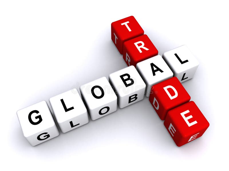 Globaler E-business stock abbildung. Illustration von handel - 19476435