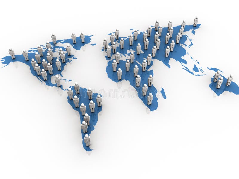 Globalization stock illustration. Illustration of abstract - 11733914