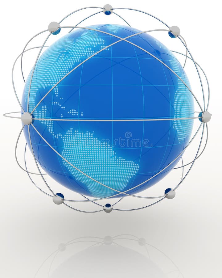 Globalization concept stock illustration. Illustration of marketing ...