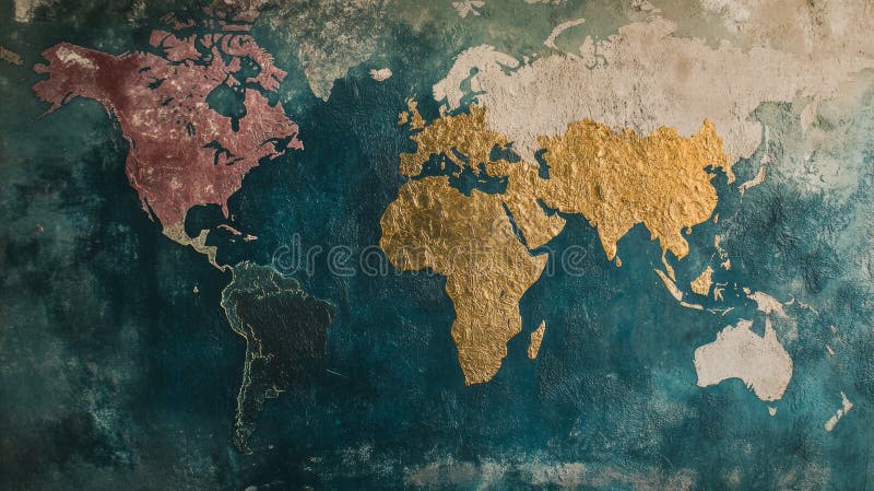 Globalization Concepts a Stylized Geographical Representation of ...