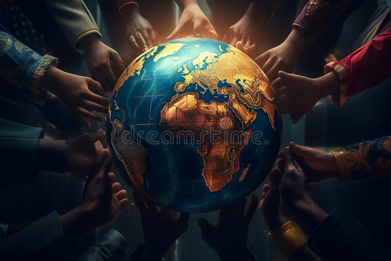 Globalization in imagery stock image. Image of communication - 302331093