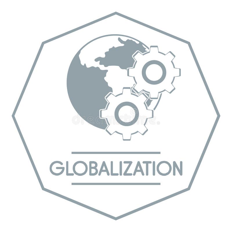 Globalization Logo Simple Gray Style Stock Illustrations – 5 ...