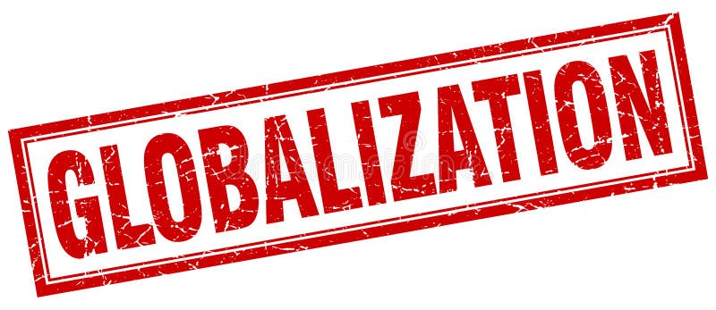 Globalization stamp stock vector. Illustration of grungy - 125215020