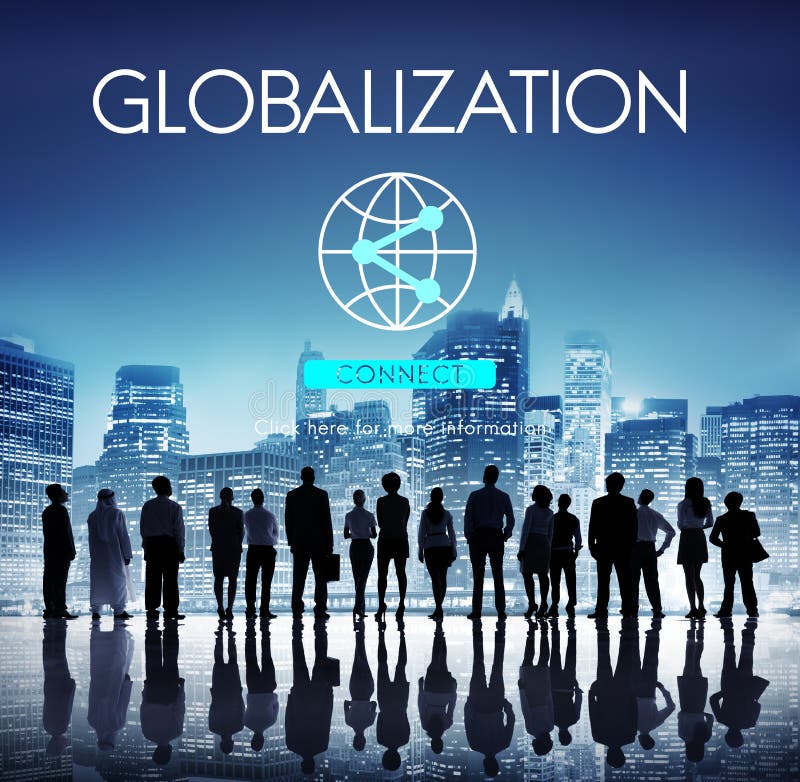 Globalization Technology Internet Connect Concept Stock Photo - Image ...