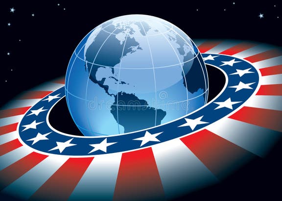 Globe International Flag Ring Stock Illustrations – 16 Globe ...