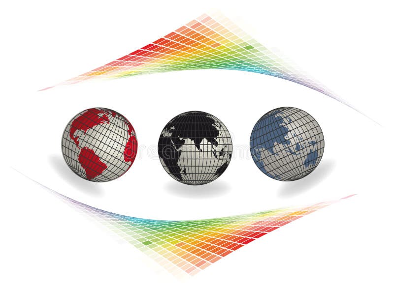 Original Globe Elements-spheres Stock Vector - Illustration of planet ...