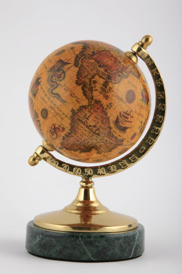 Atlas globe stock photo. Image of ancient, isolated, globe - 32711718