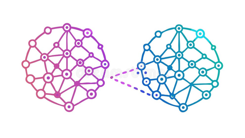 Globe With Abstract Network And Data Flow Vector Design Generative Ai Stock Vector