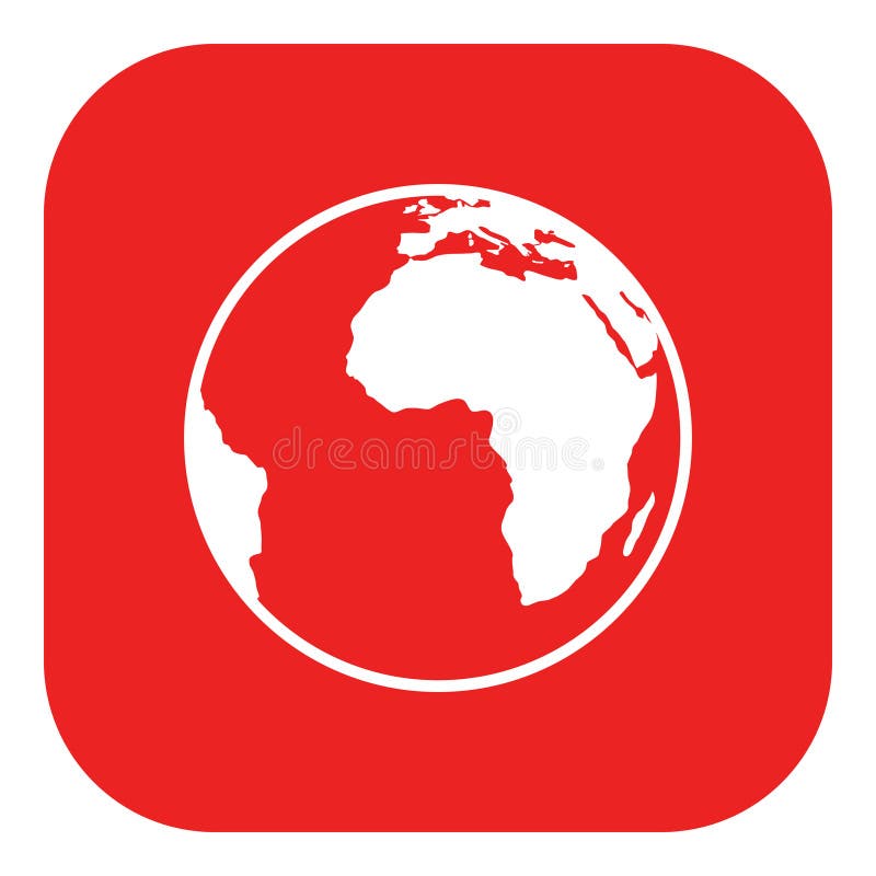 Globe and app icon stock vector. Illustration of world - 236873502